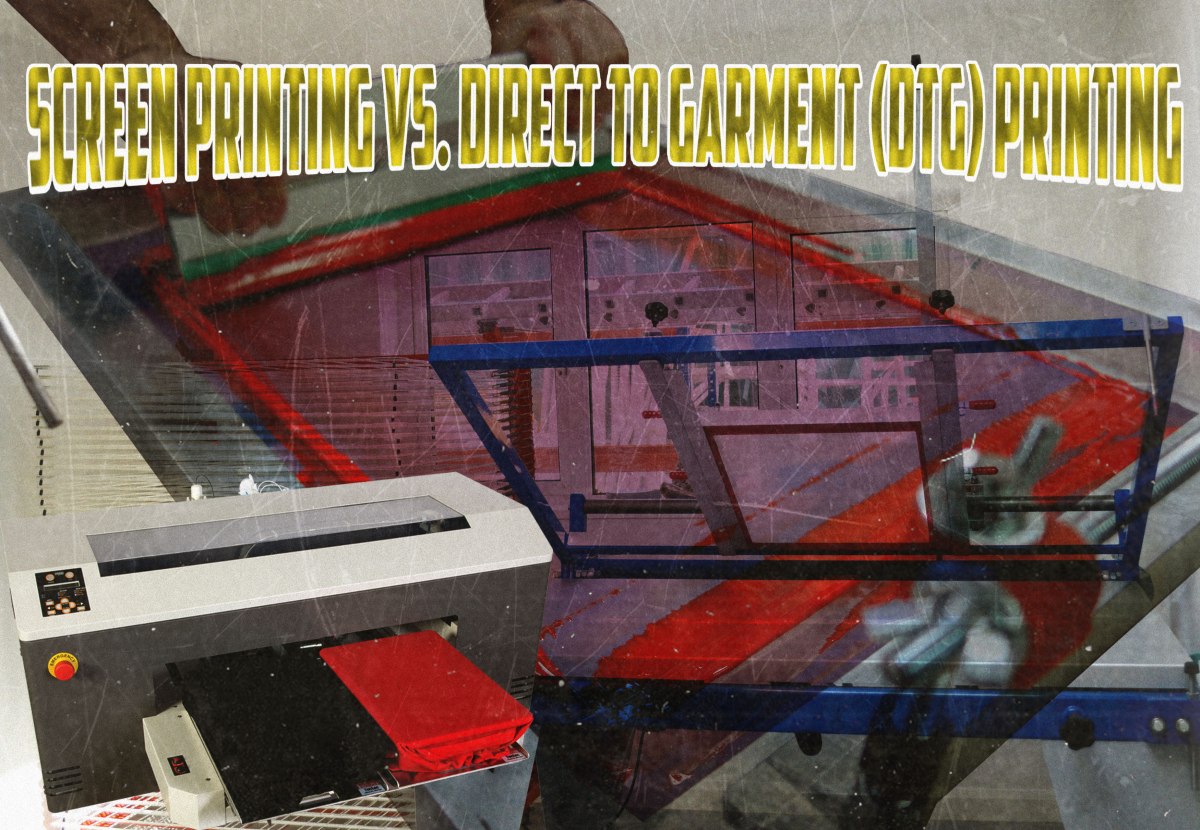 Screen Printing vs. Direct to Garment Printing – The Curator